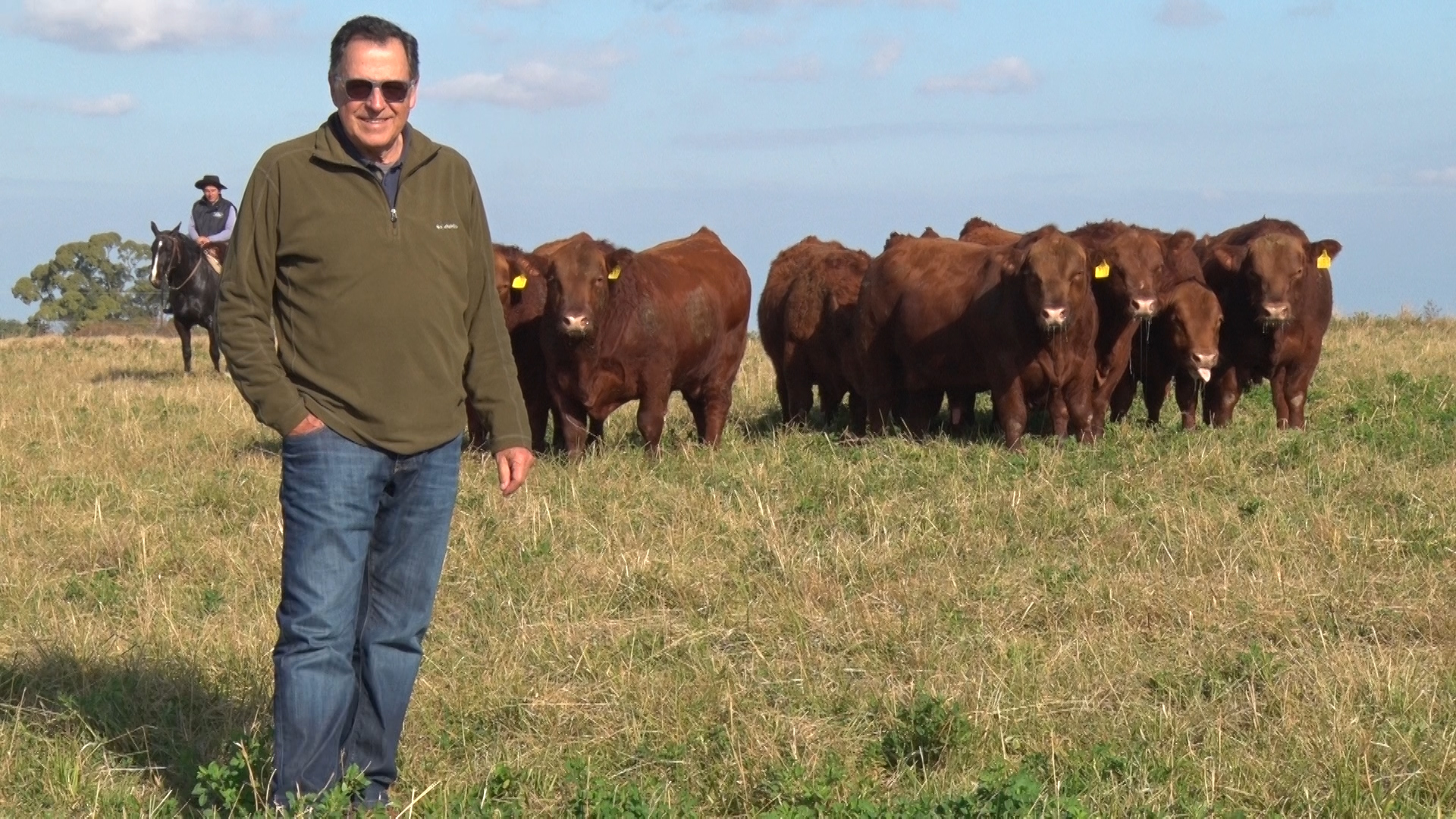 Recorrida por el mundo de los Angus Colorados de Ángel Barbieri ...