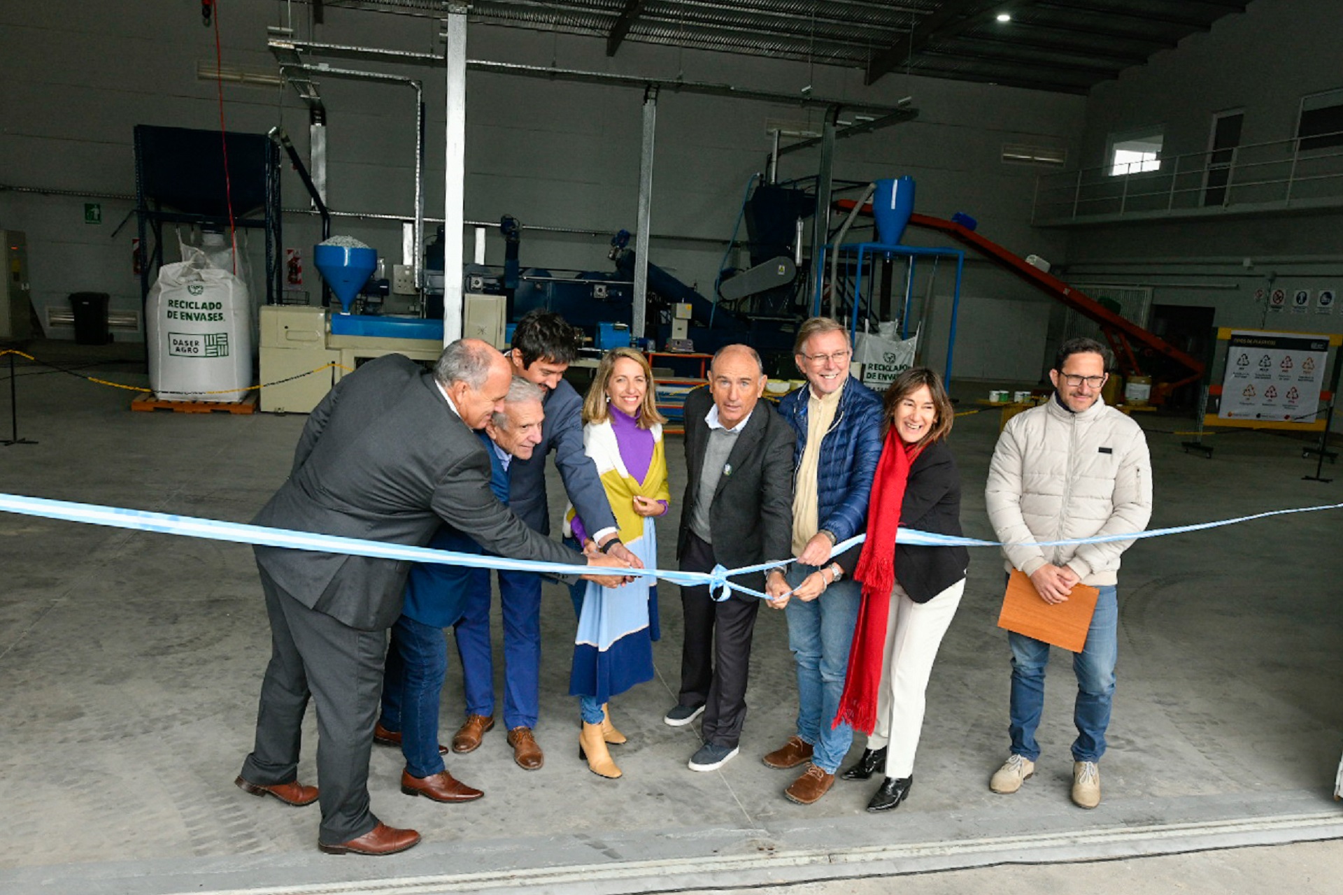 Daser Agro inauguró en Victoria la primera planta de reciclado de ...